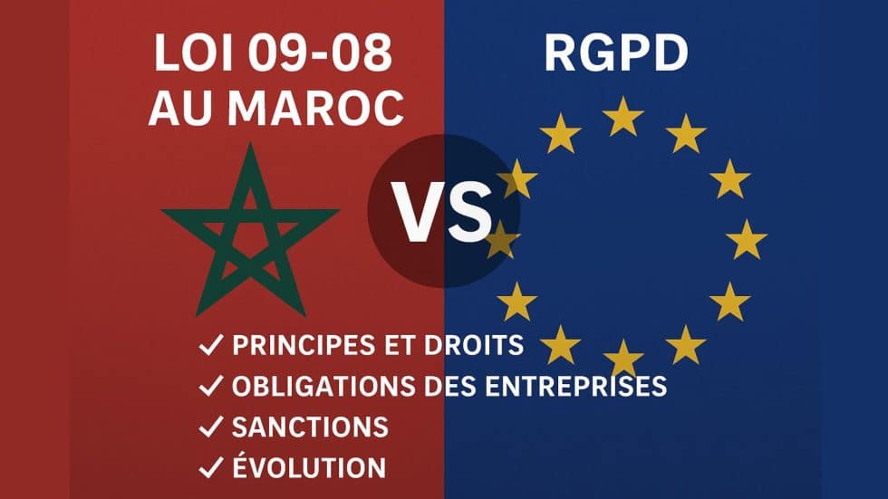 Loi 09-08 au Maroc, RGPD dans l'UE : quels enjeux pour les entreprises ...